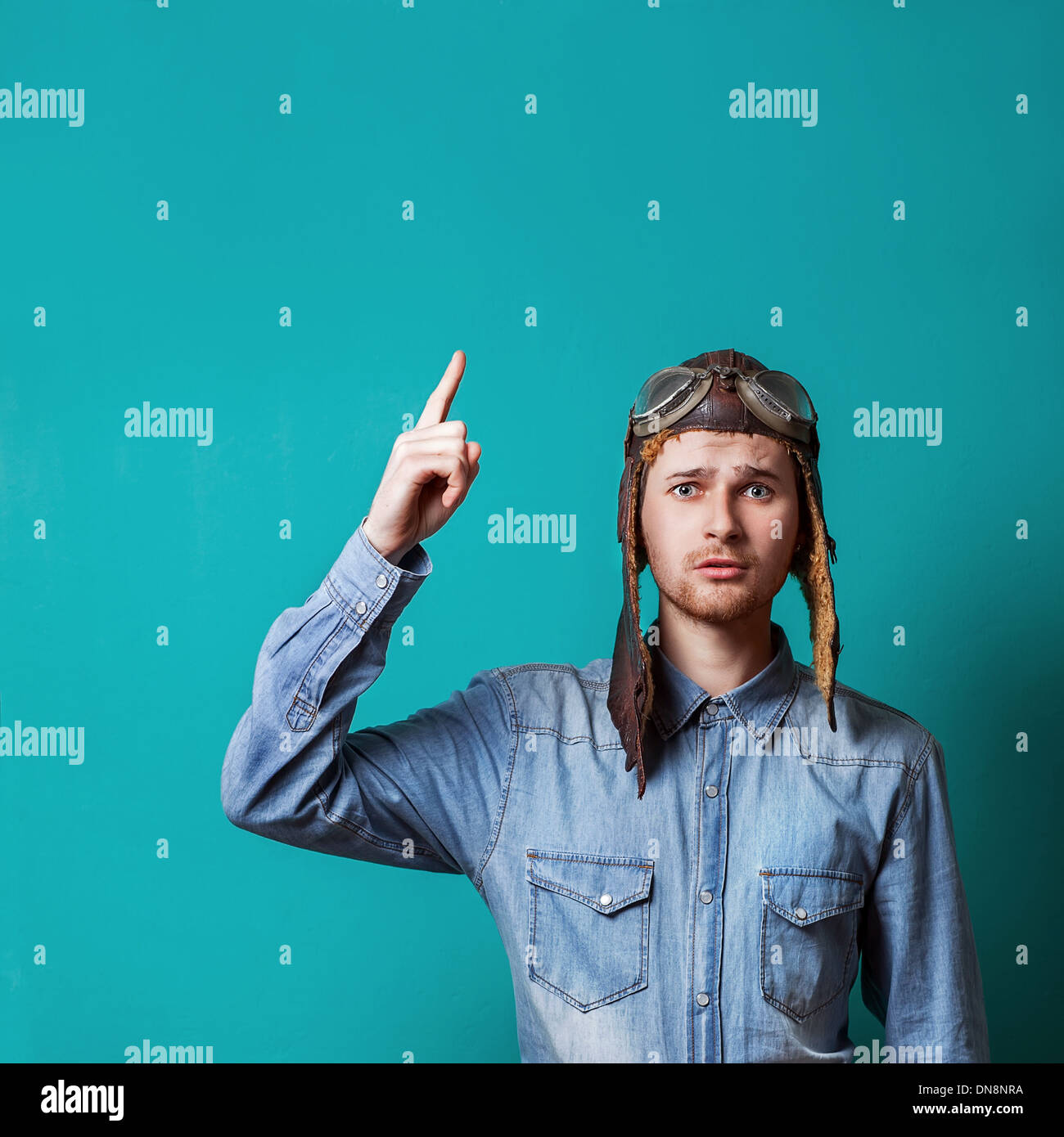 Man with lamp hi-res stock photography and images - Alamy