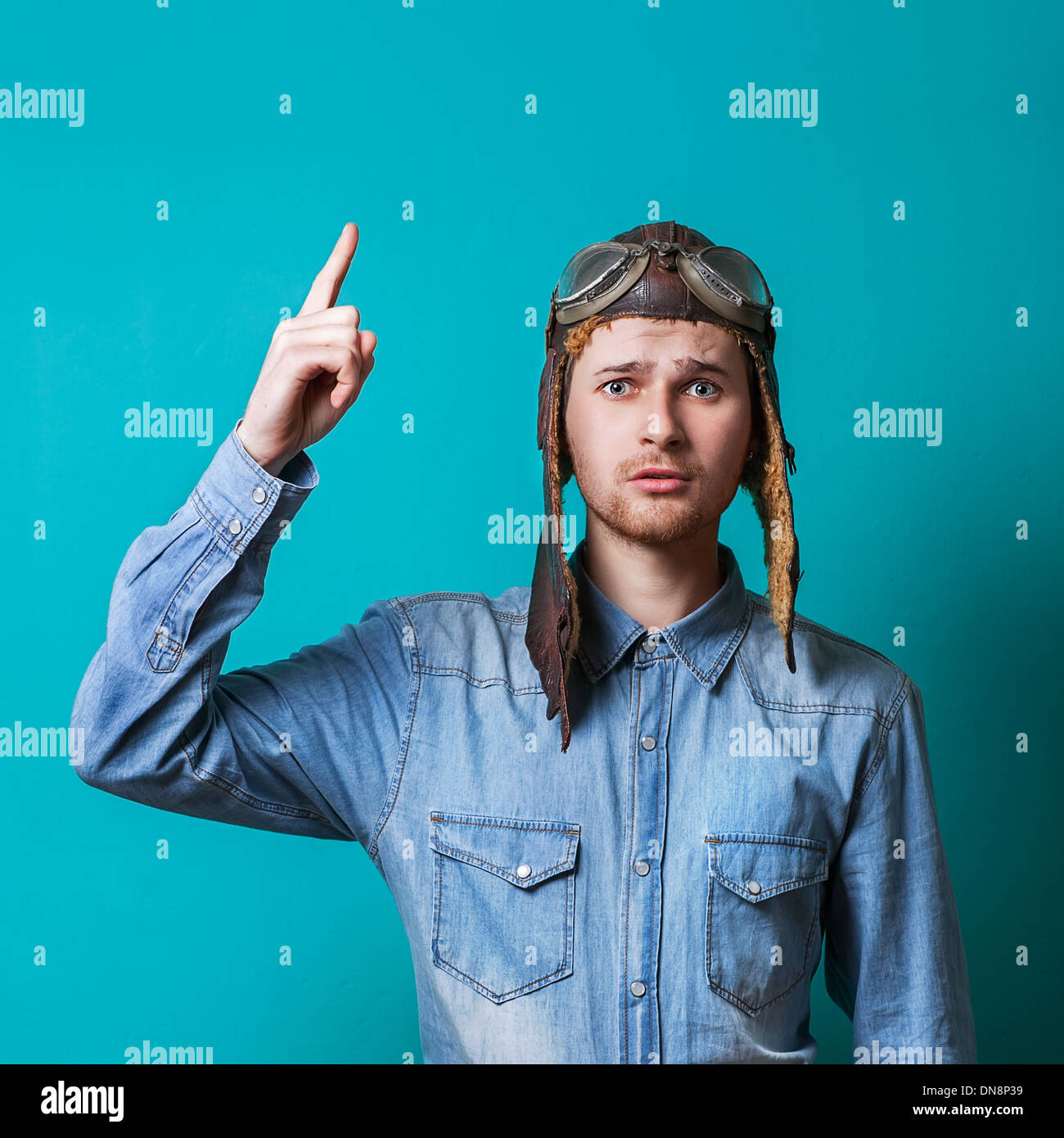 Man with lamp hi-res stock photography and images - Alamy