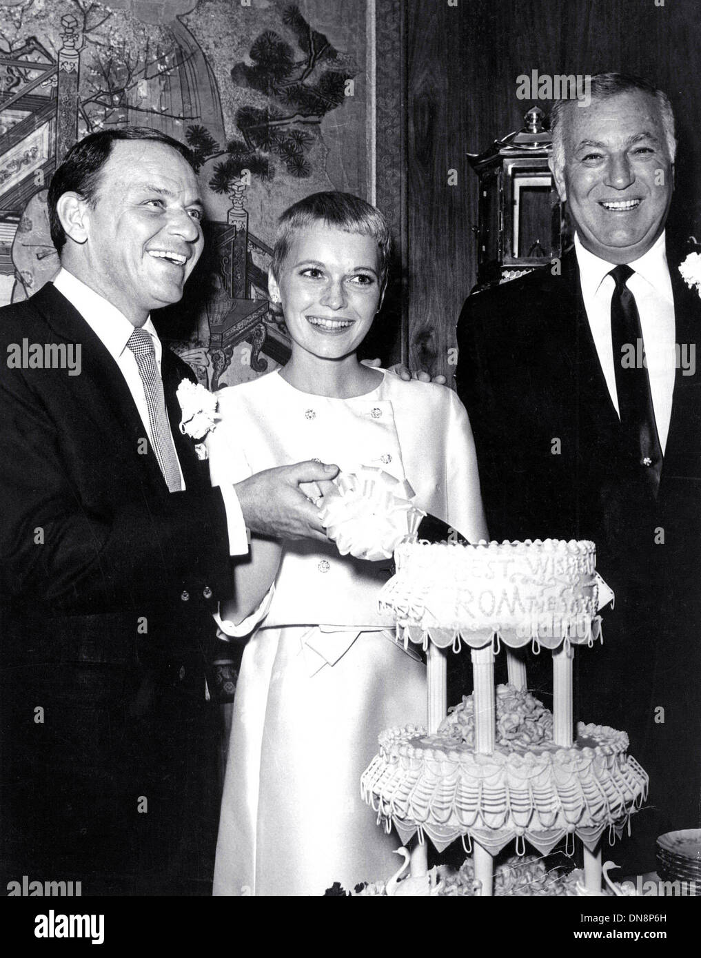 Mia Farrow Frank Sinatra Wedding