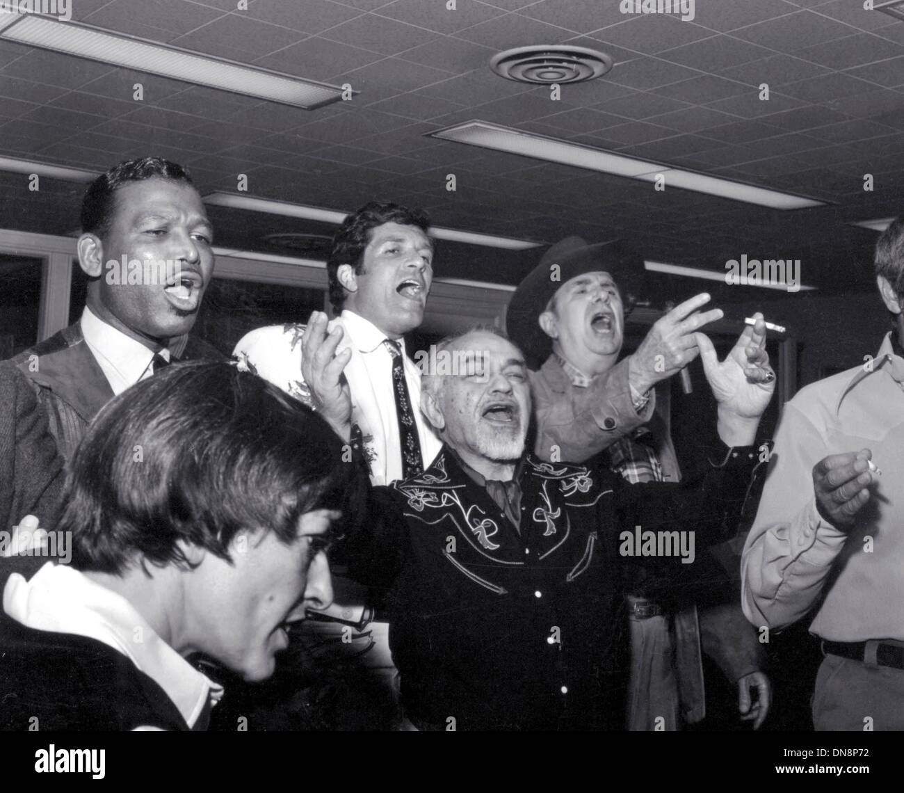 Nov. 20, 2002 - USA - SUGAR RAY ROBINSON, HUGH O'BRIAN, EDWARD G ...