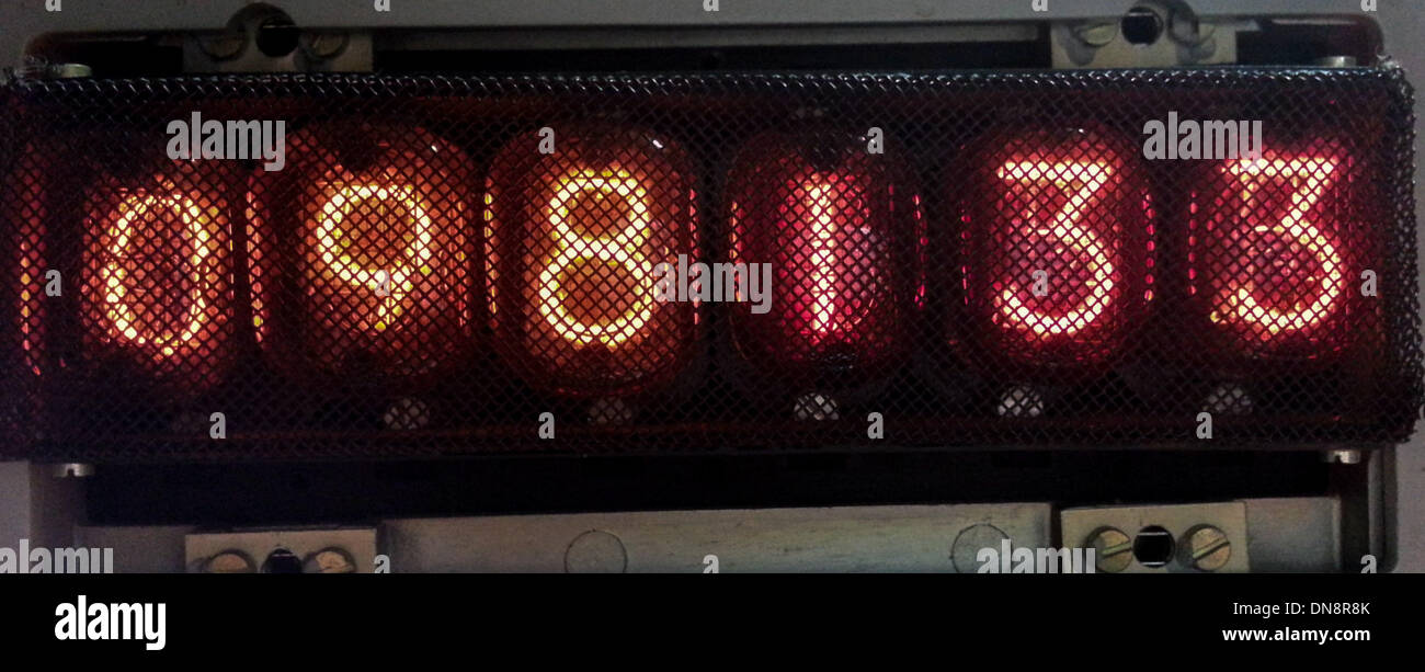 Nixie tubes were early digital displays Stock Photo - Alamy