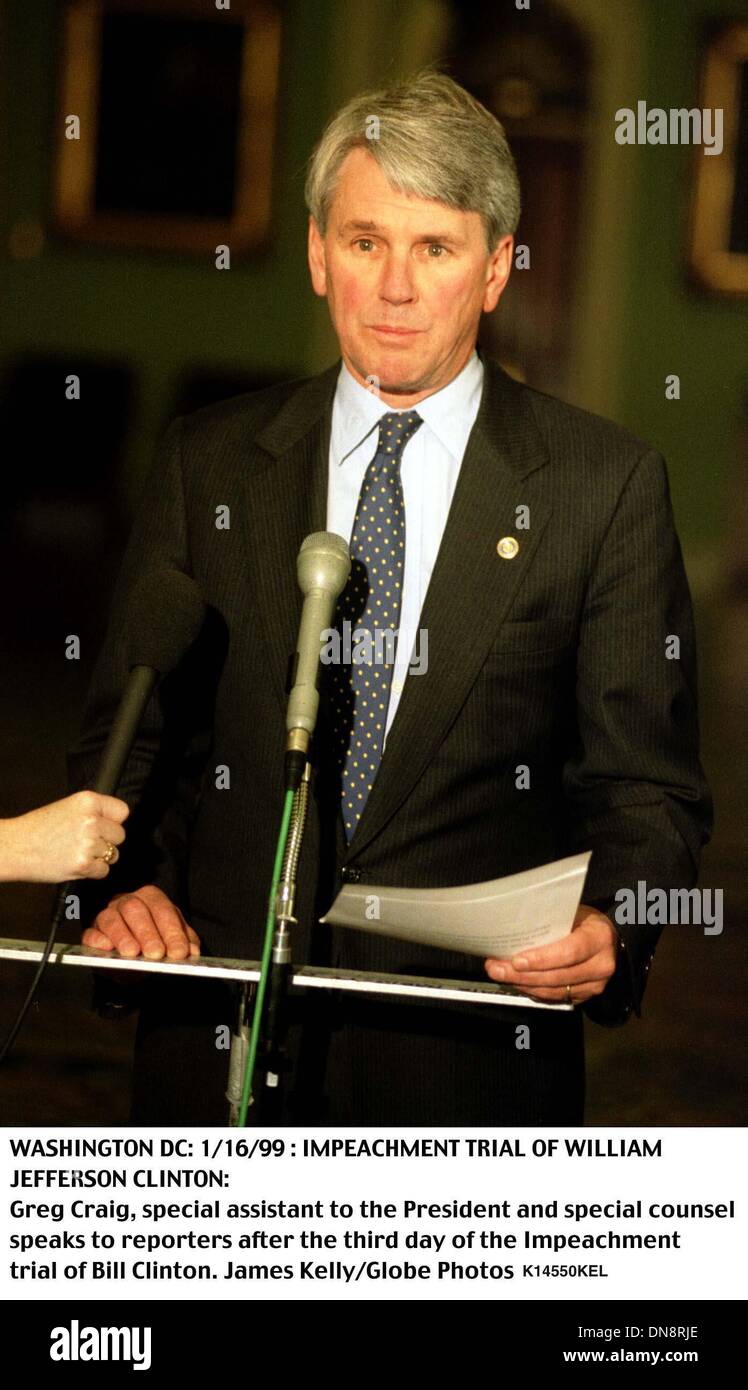 Impeachment of president bill clinton hi-res stock photography and ...