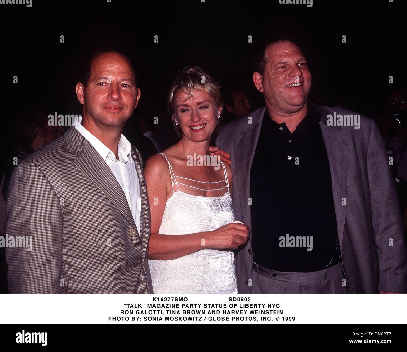 Aug. 1, 1999 - K16277SMO SD0802.''TALK'' MAGAZINE PARTY STATUE OF ...