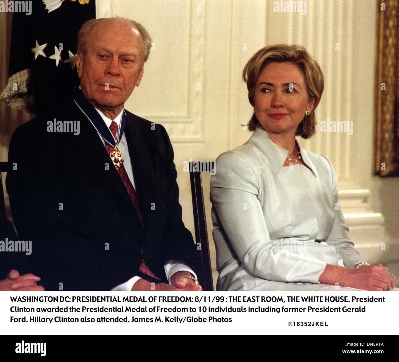 Medal of freedom gerald ford hi-res stock photography and images - Alamy