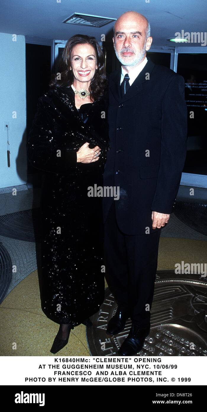 Oct. 6, 1999 - K16840HMc: ''CLEMENTE'' OPENING.AT THE GUGGENHEIM MUSEUM ...