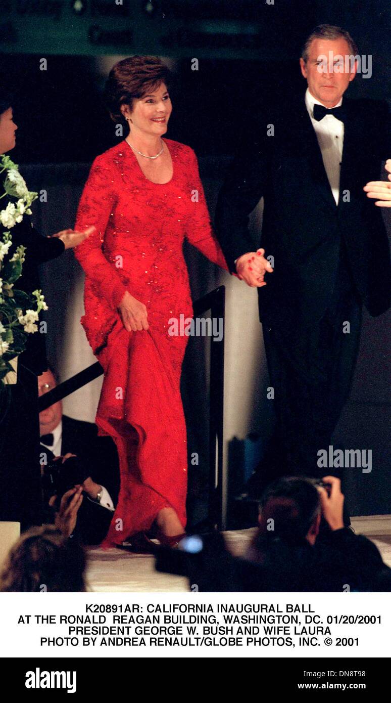 Laura bush inaugural ball hi-res stock photography and images - Alamy