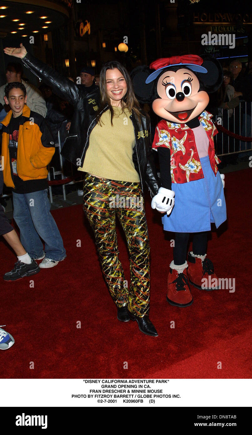 Feb. 7, 2001 - ''DISNEY CALIFORNIA ADVENTURE PARK''.GRAND OPENING IN CA ...