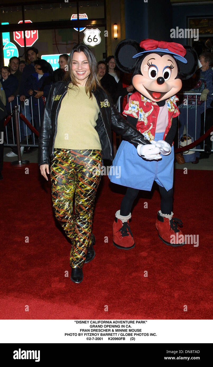Feb. 7, 2001 - ''DISNEY CALIFORNIA ADVENTURE PARK''.GRAND OPENING IN CA ...