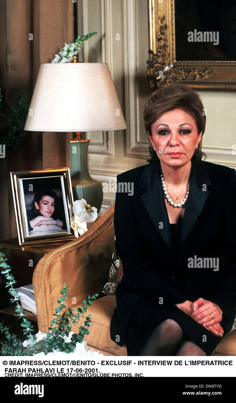 June 17, 2001 - Â© IMAPRESS/CLEMOT/BENITO -EXCLUSIF - INTERVIEW DE L ...