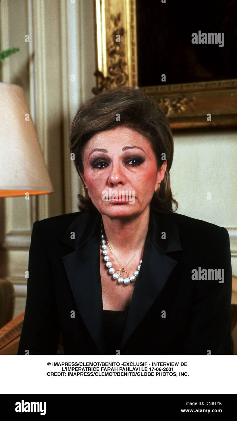 June 17, 2001 - Â© IMAPRESS/CLEMOT/BENITO -EXCLUSIF - INTERVIEW DE L ...