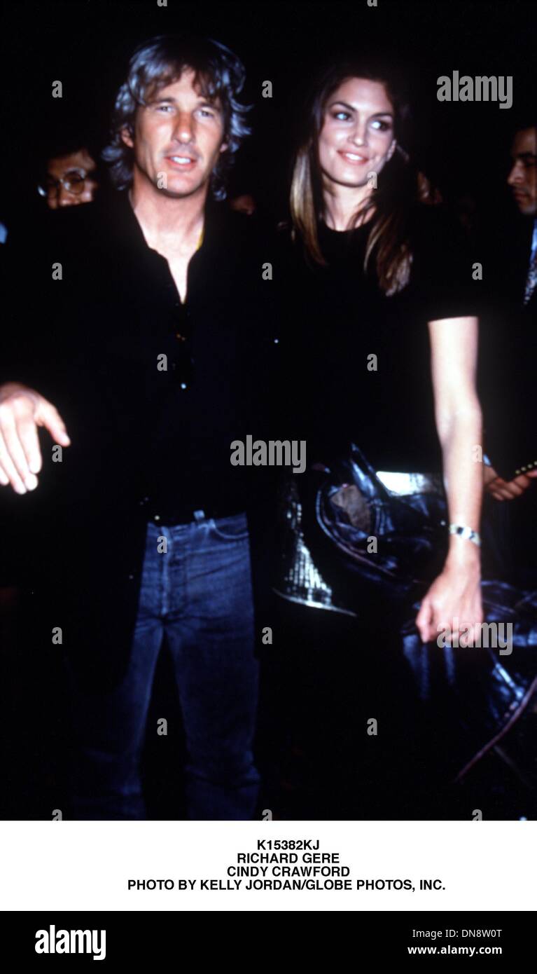 July 9, 2001 - K15382KJ.RICHARD GERE.CINDY CRAWFORD. KELLY JORDAN ...
