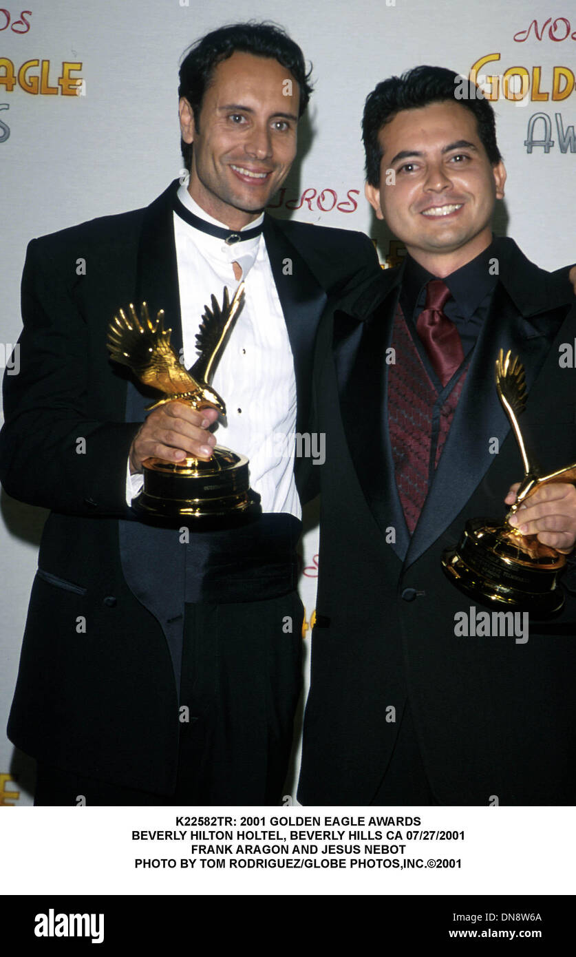 July 29, 2001 - K22582TR: 2001 GOLDEN EAGLE AWARDS.BEVERLY HILTON ...