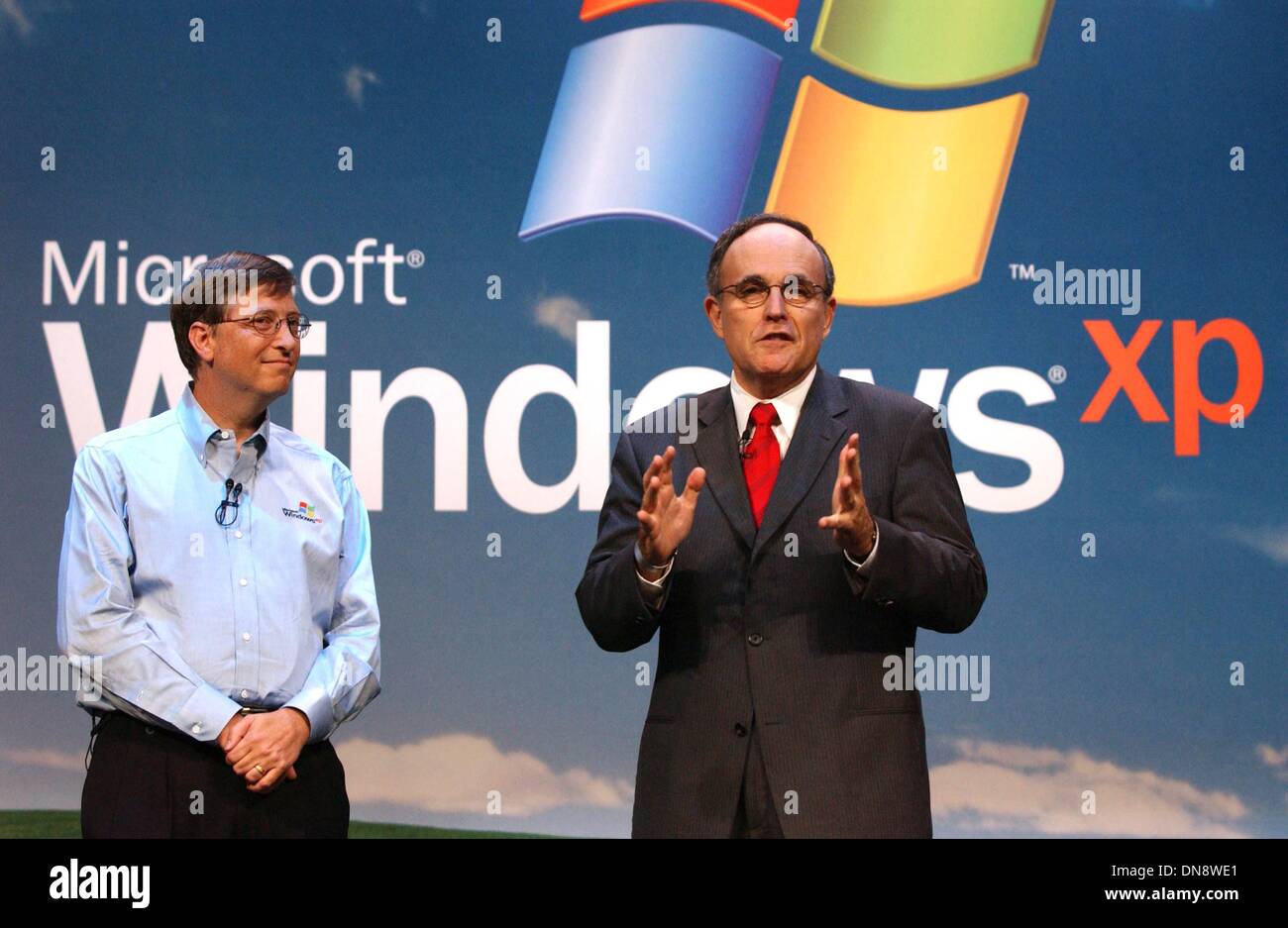 Oct. 25, 2001 - K23217AR: MICROSOFT INTRODUCES WINDOWS XP AT THE ...