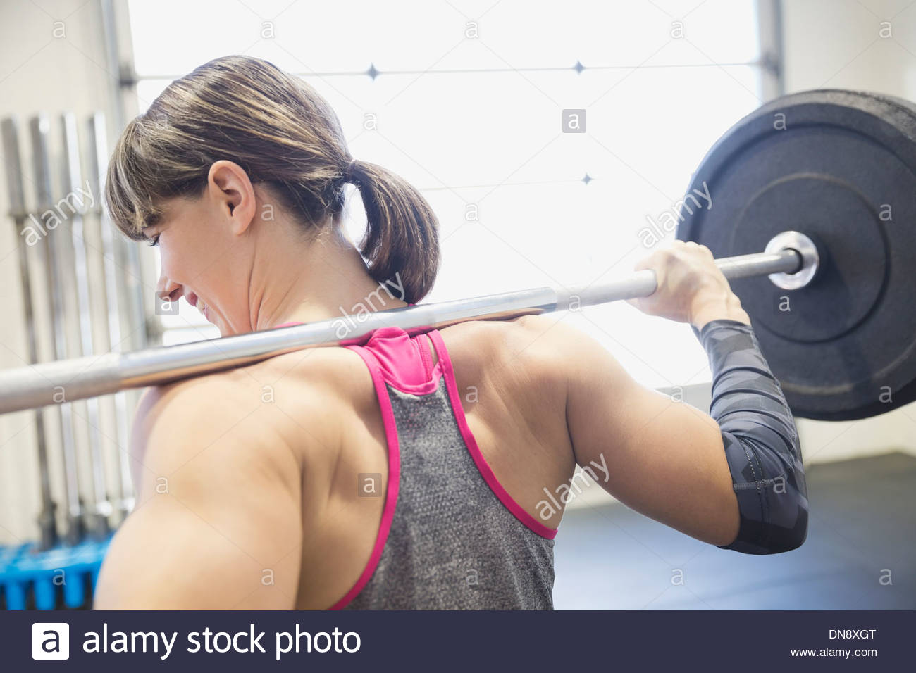 Muscular shoulders hi-res stock photography and images - Alamy