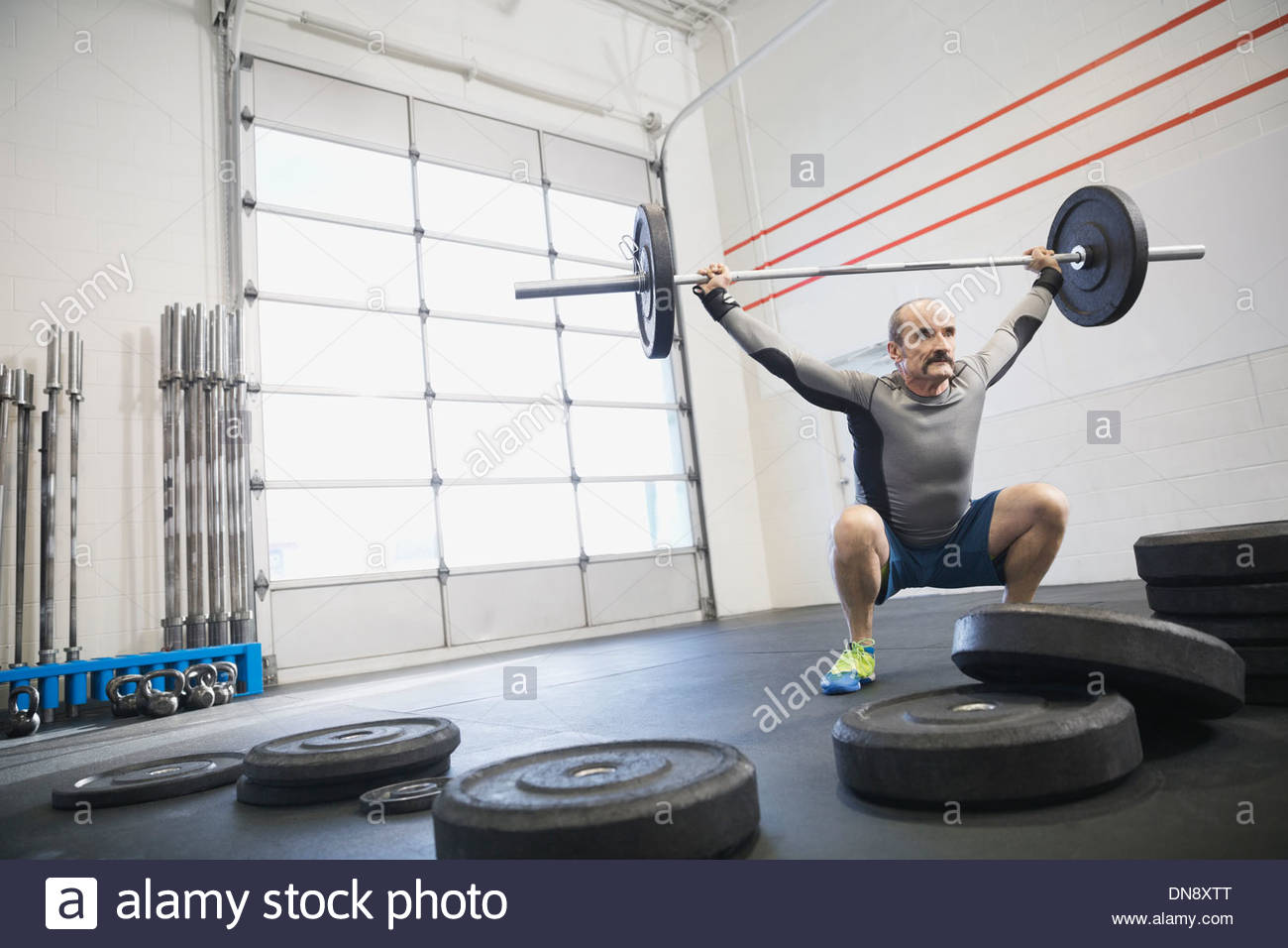 Weightlifting olympic men hi-res stock photography and images - Alamy