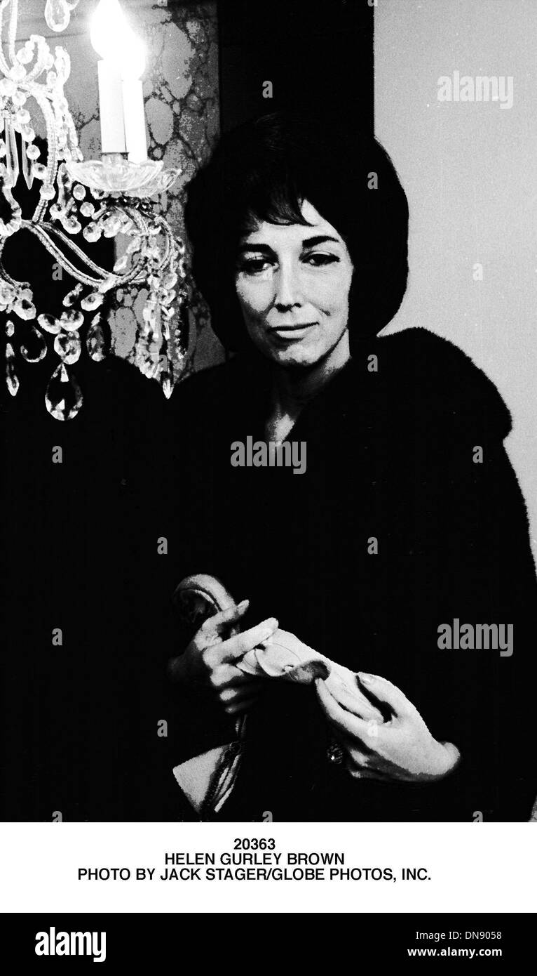 Globe photos, helen gurley brown hi-res stock photography and images ...