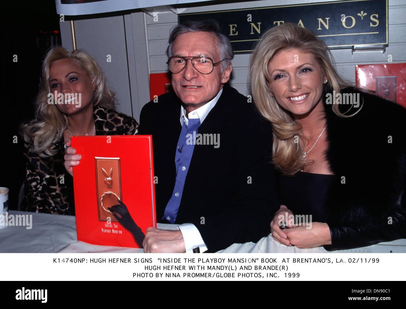 Feb. 11, 1999 - K14740NP 02/11/99.HUGH HEFNER SIGNS ''INSIDE THE ...