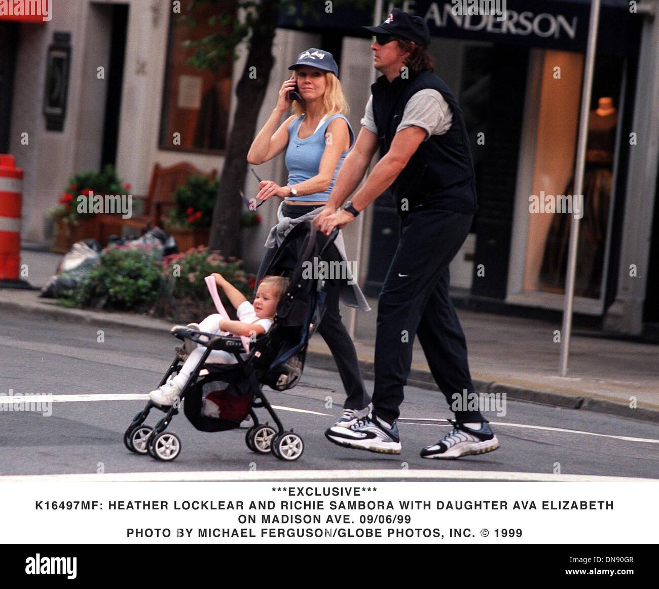 Sept. 6, 1999 - -EXCLUSIVE-.K16497MF: HEATHER LOCKLEAR AND RICHIE ...