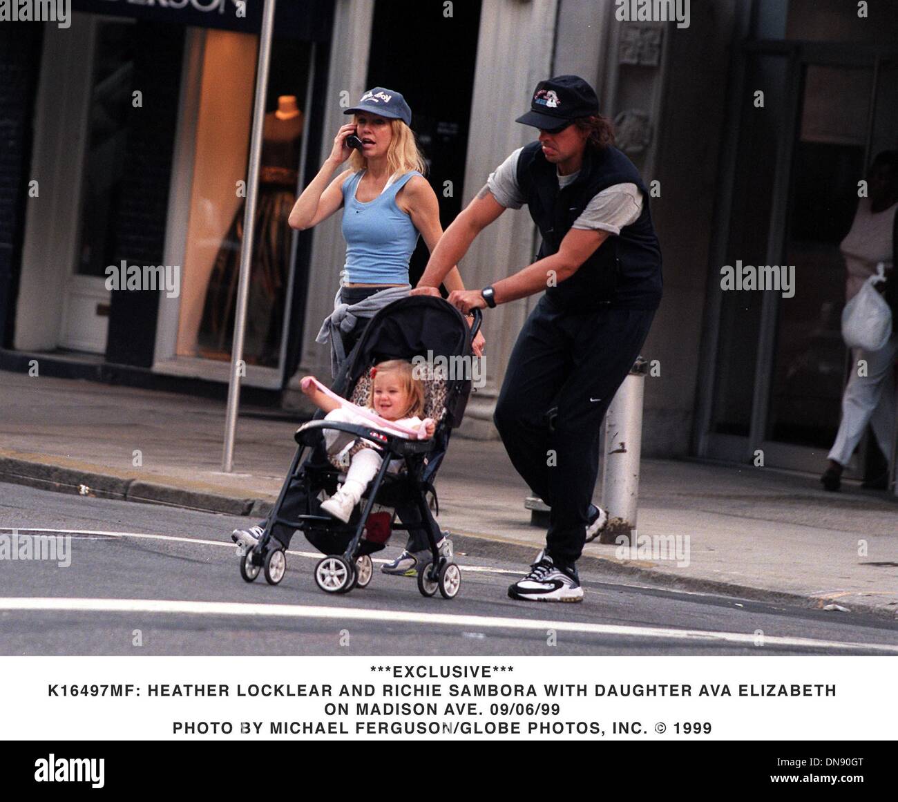 Sept. 6, 1999 - -EXCLUSIVE-.K16497MF: HEATHER LOCKLEAR AND RICHIE ...