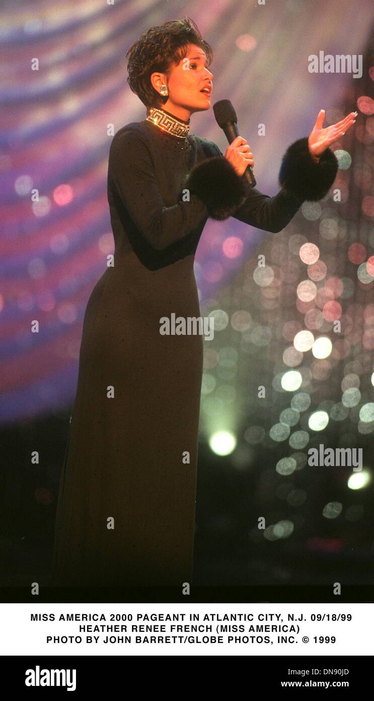 Sept. 18, 1999 - MISS AMERICA 2000 PAGEQANT IN ATLANTIC CITY, N.J .09 ...