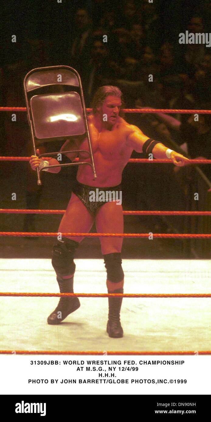 Dec. 4, 1999 - 31309JBB: WORLD WRESTLING FED. CHAMPIONSHIP.AT M.S.G ...