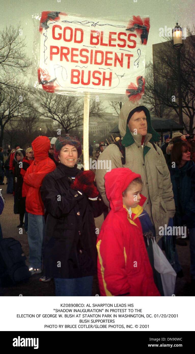 George bush inauguration 2001 hi-res stock photography and images - Alamy