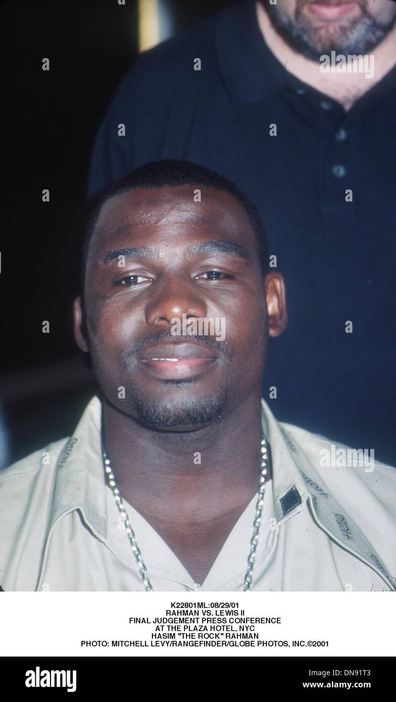 Aug. 29, 2001 - K22801ML:08/29/01.RAHMAN VS. LEWIS II.FINAL JUDGEMENT ...