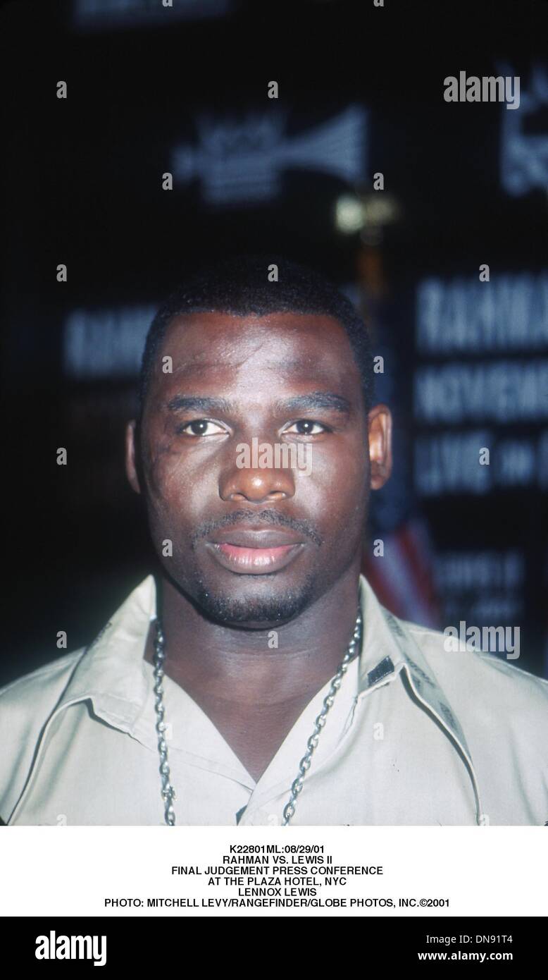 Aug. 29, 2001 - K22801ML:08/29/01.RAHMAN VS. LEWIS II.FINAL JUDGEMENT ...