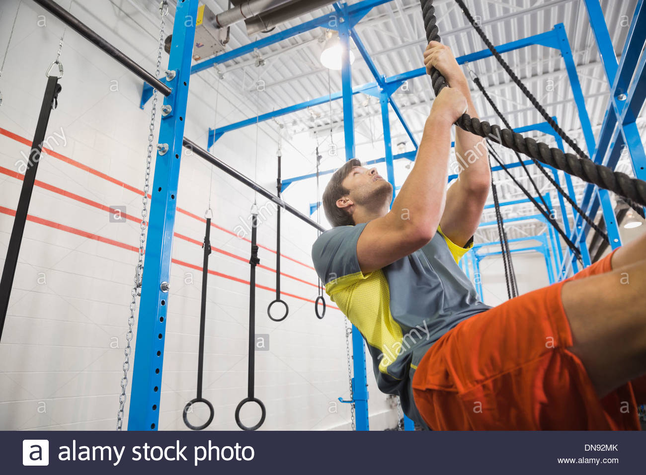 Climbing rings hi-res stock photography and images - Alamy