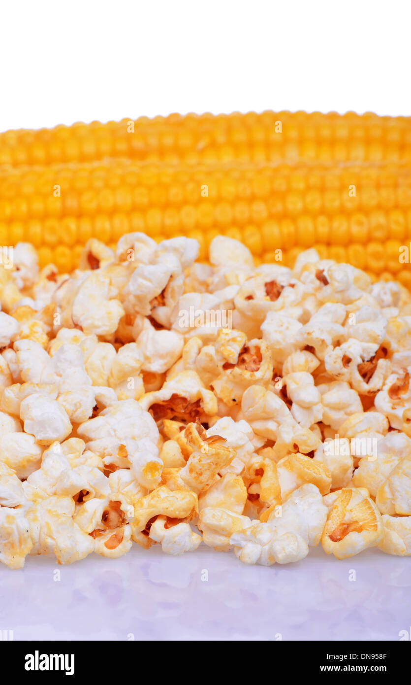 Sweet corn and popcorn Stock Photo - Alamy