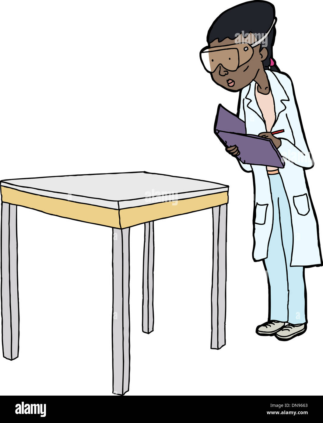 Cartoon Lab Notebook