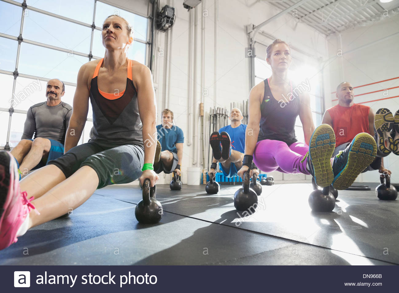 Group routine hi-res stock photography and images - Alamy
