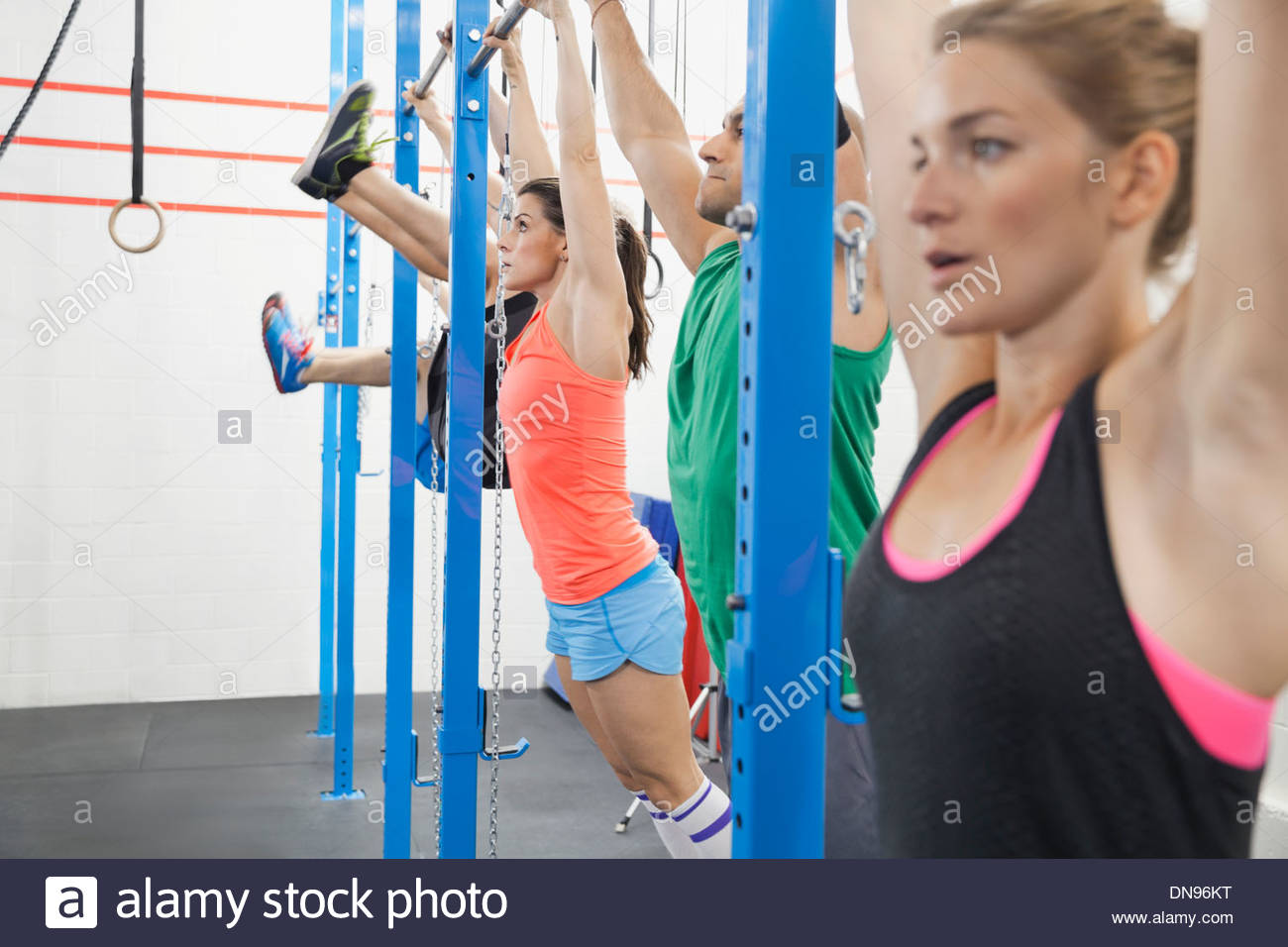 Chin Up Exercise Stock Photos & Chin Up Exercise Stock Images - Alamy