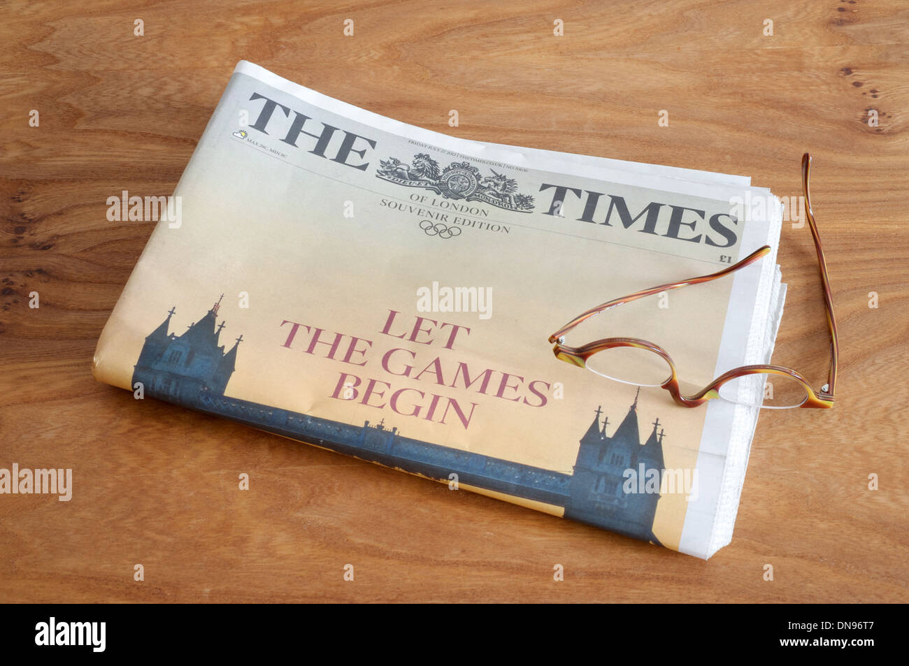 Let the games begin hi-res stock photography and images - Alamy