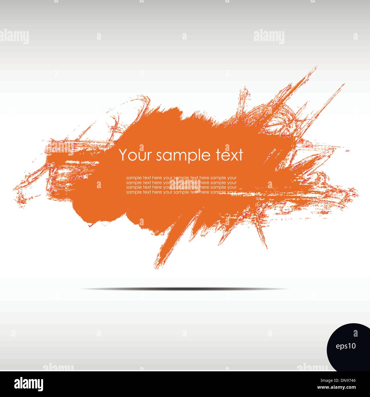 Vector illustration of Splash banner Stock Vector Image & Art - Alamy