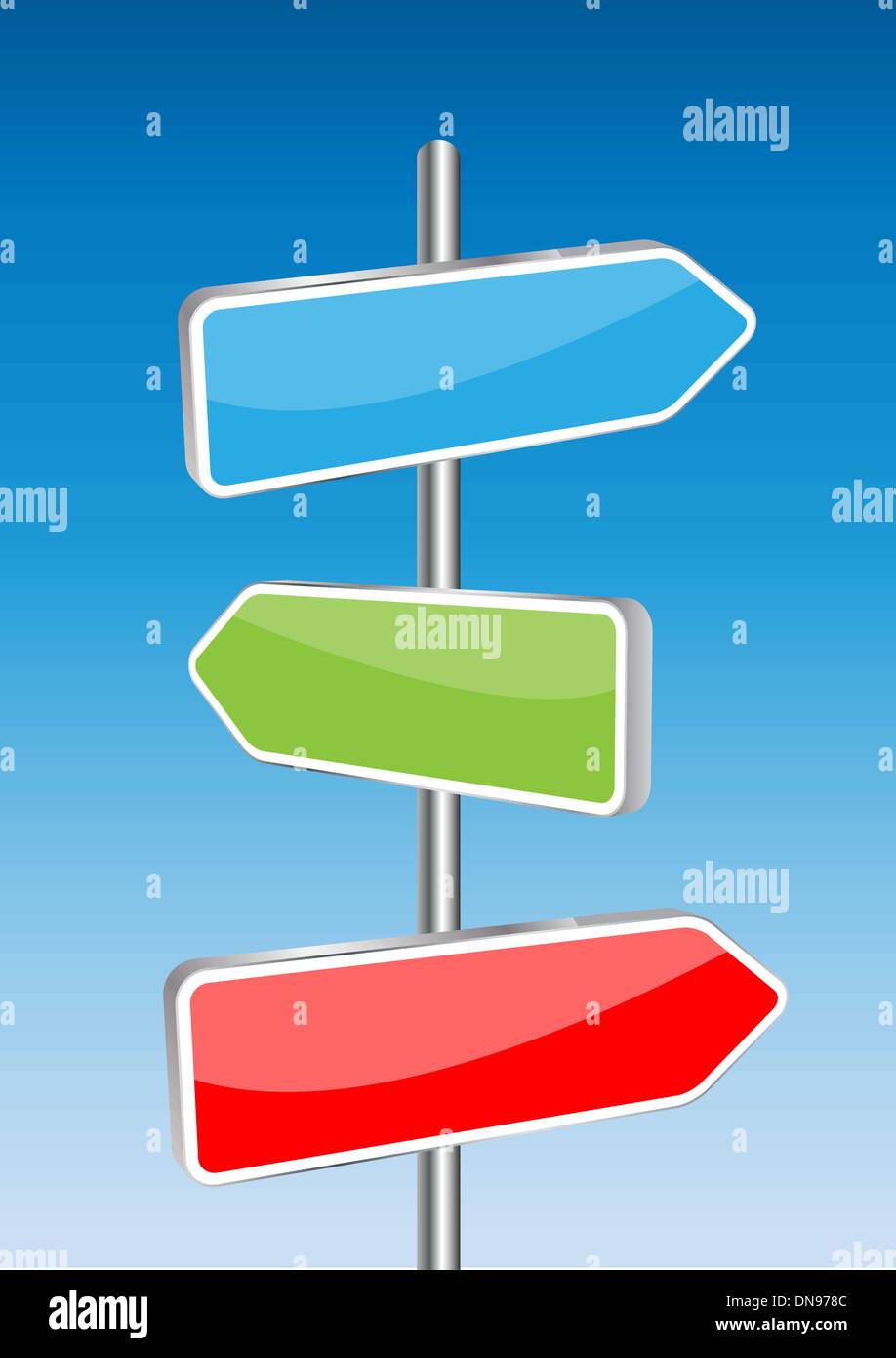 3d signs hi-res stock photography and images - Alamy