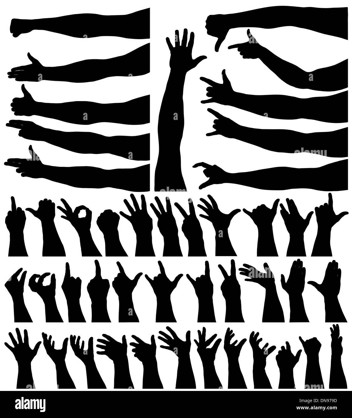 Hands and arms Stock Vector Image & Art - Alamy