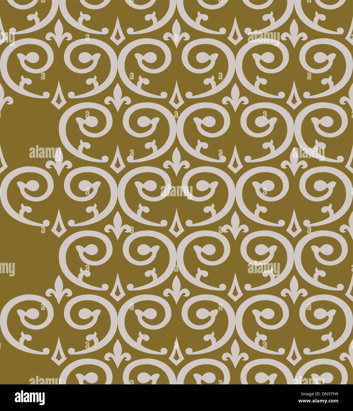 Curl seamless pattern Stock Vector Image & Art - Alamy