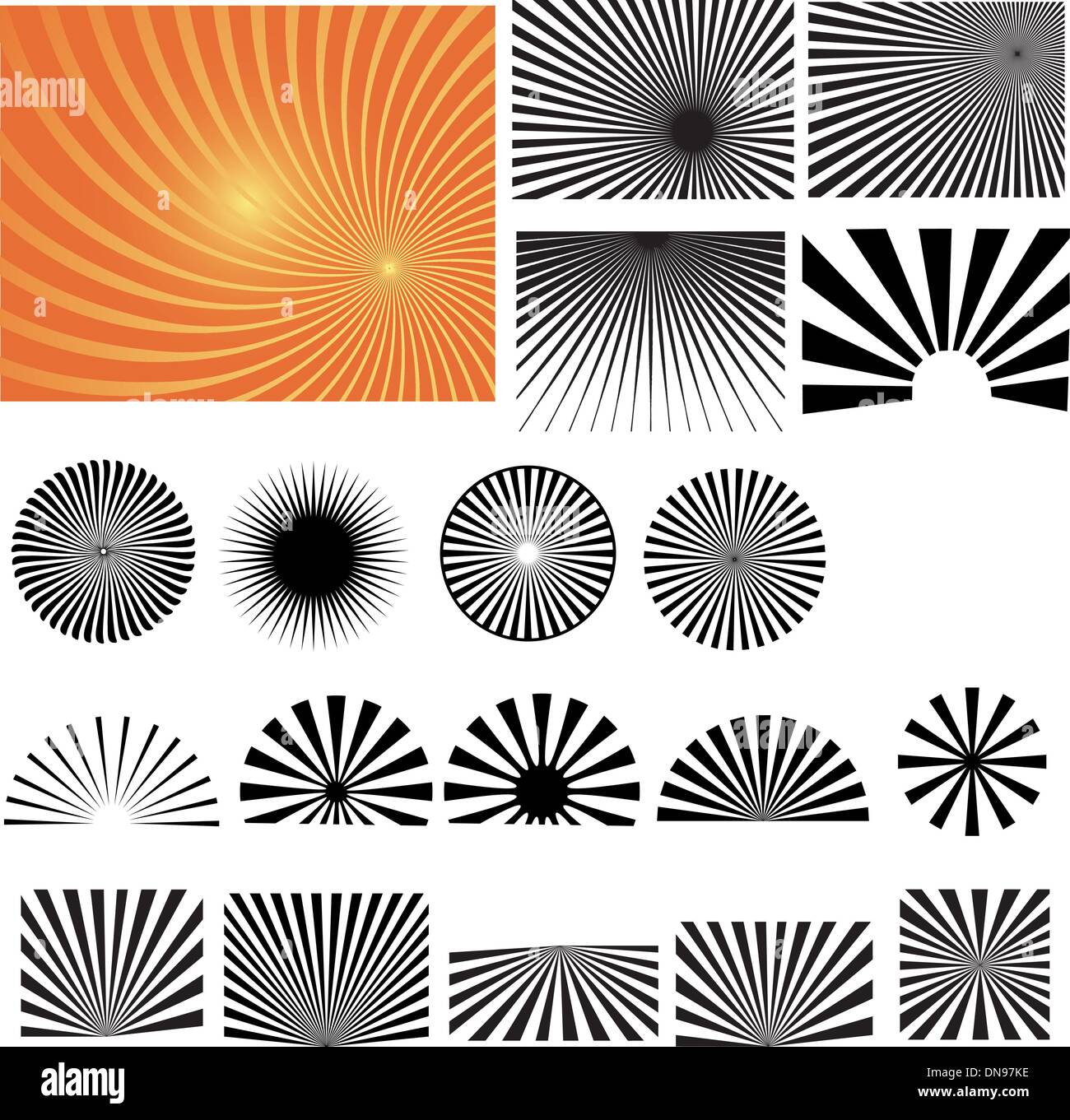 Effects of the elements Stock Vector Images - Alamy