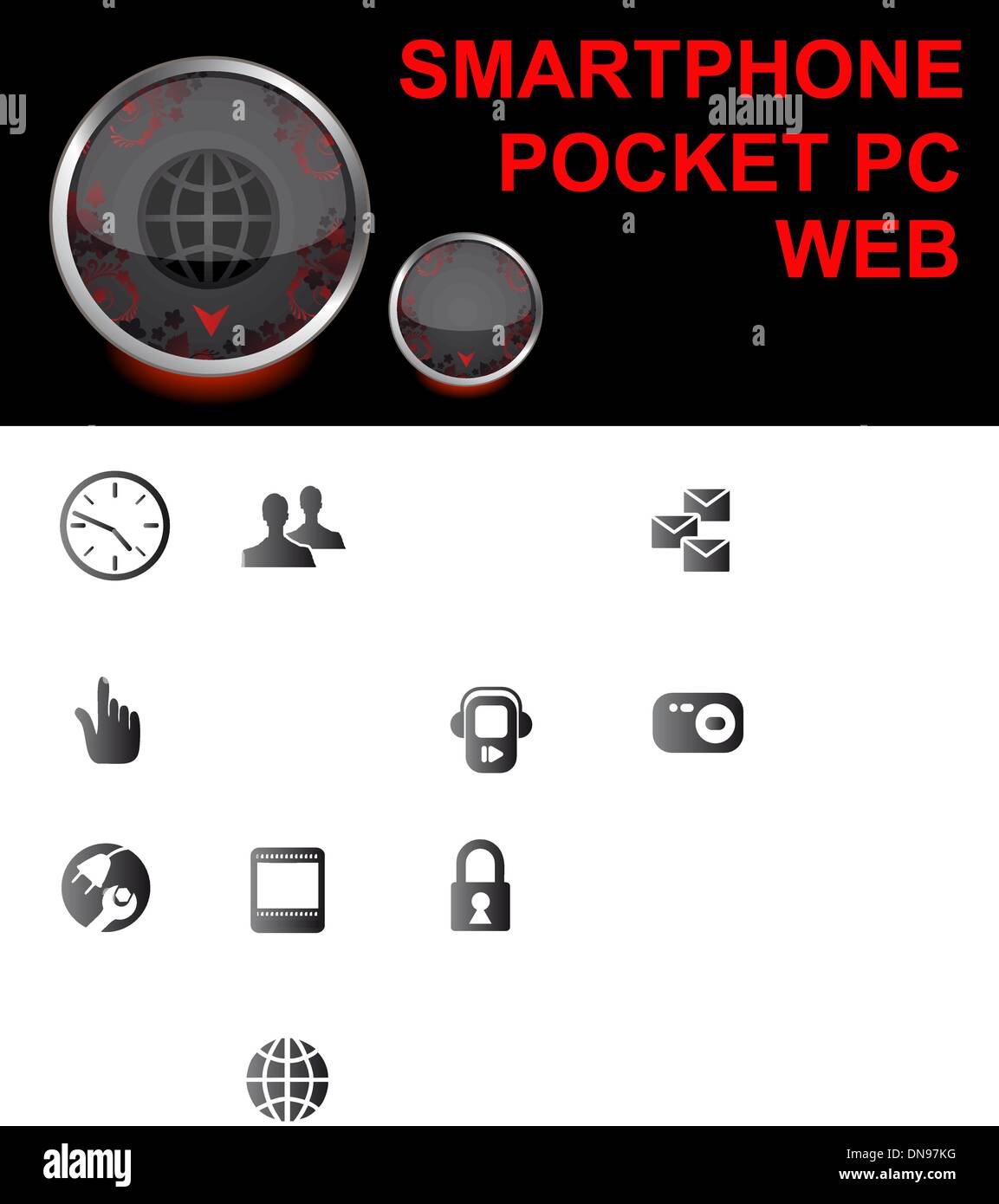 The Pocket Player Stock Vector Images - Alamy