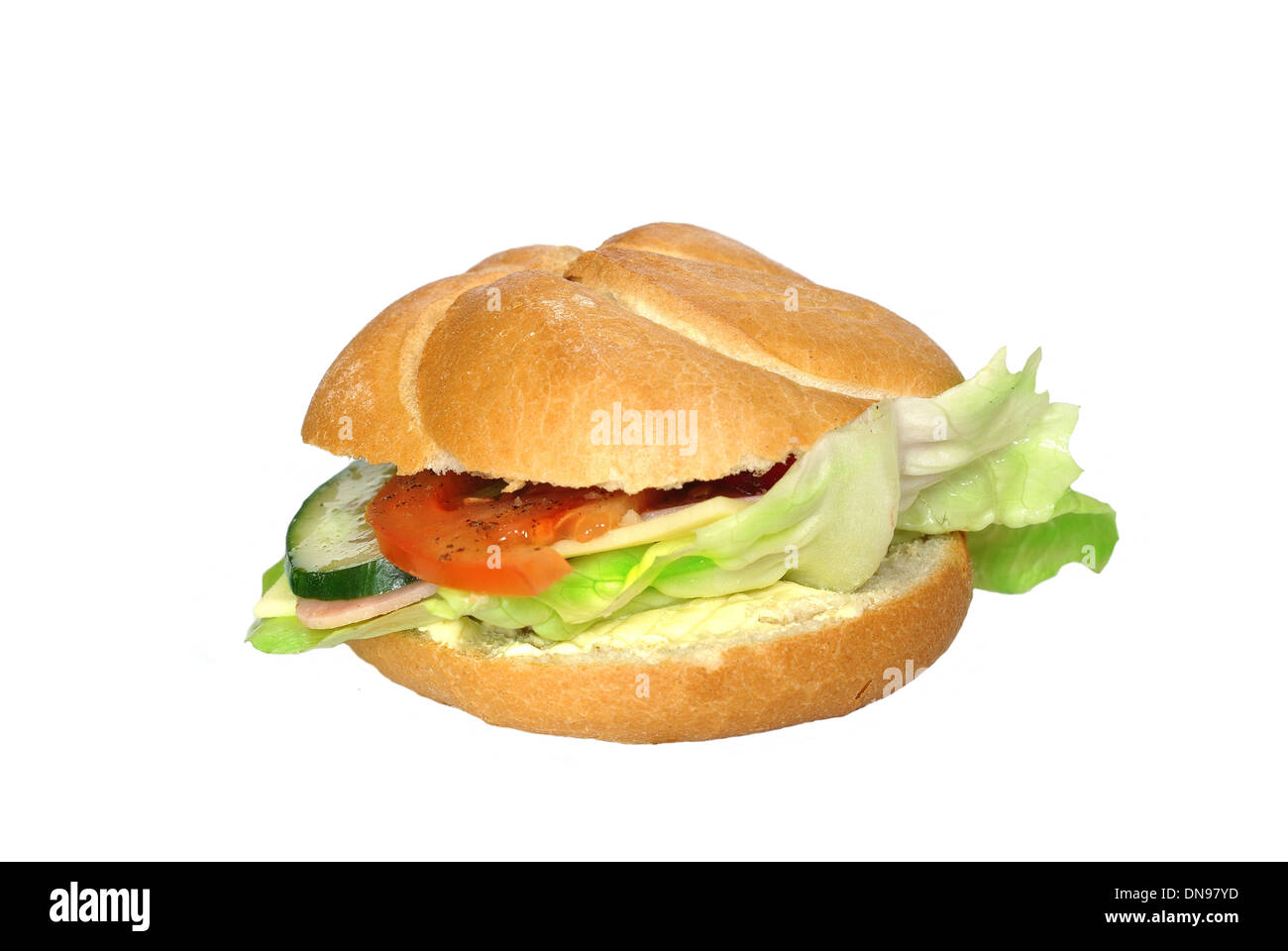 Sandwich ham not cheese hi-res stock photography and images - Alamy