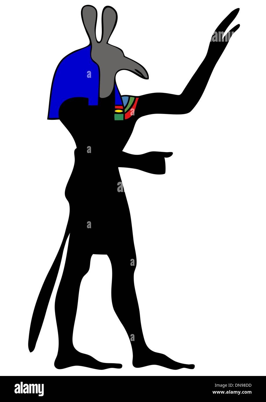 Set outline ancient egyptian Stock Vector Images - Alamy