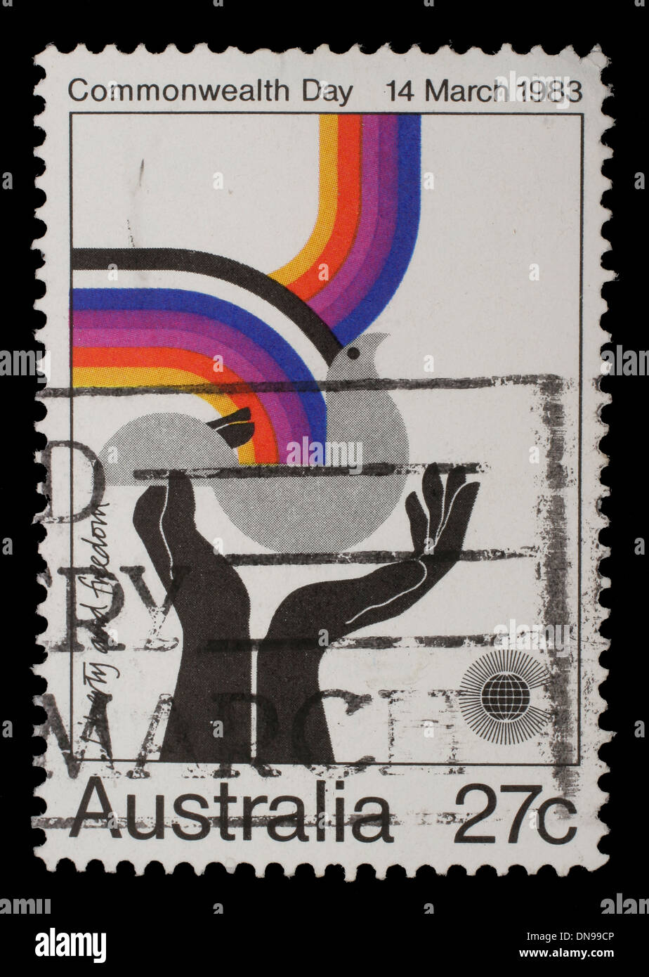 Australia day postage stamp hi-res stock photography and images - Alamy