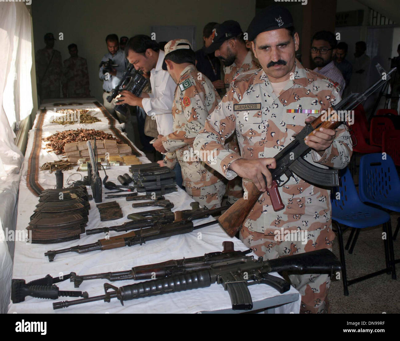 Karachi Rangers Officials High Resolution Stock Photography and Images ...