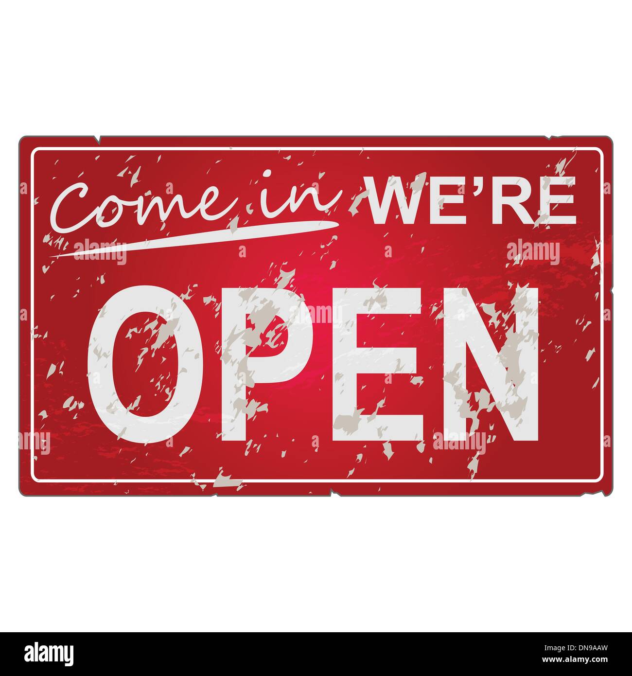 Open sign Stock Vector Images - Alamy