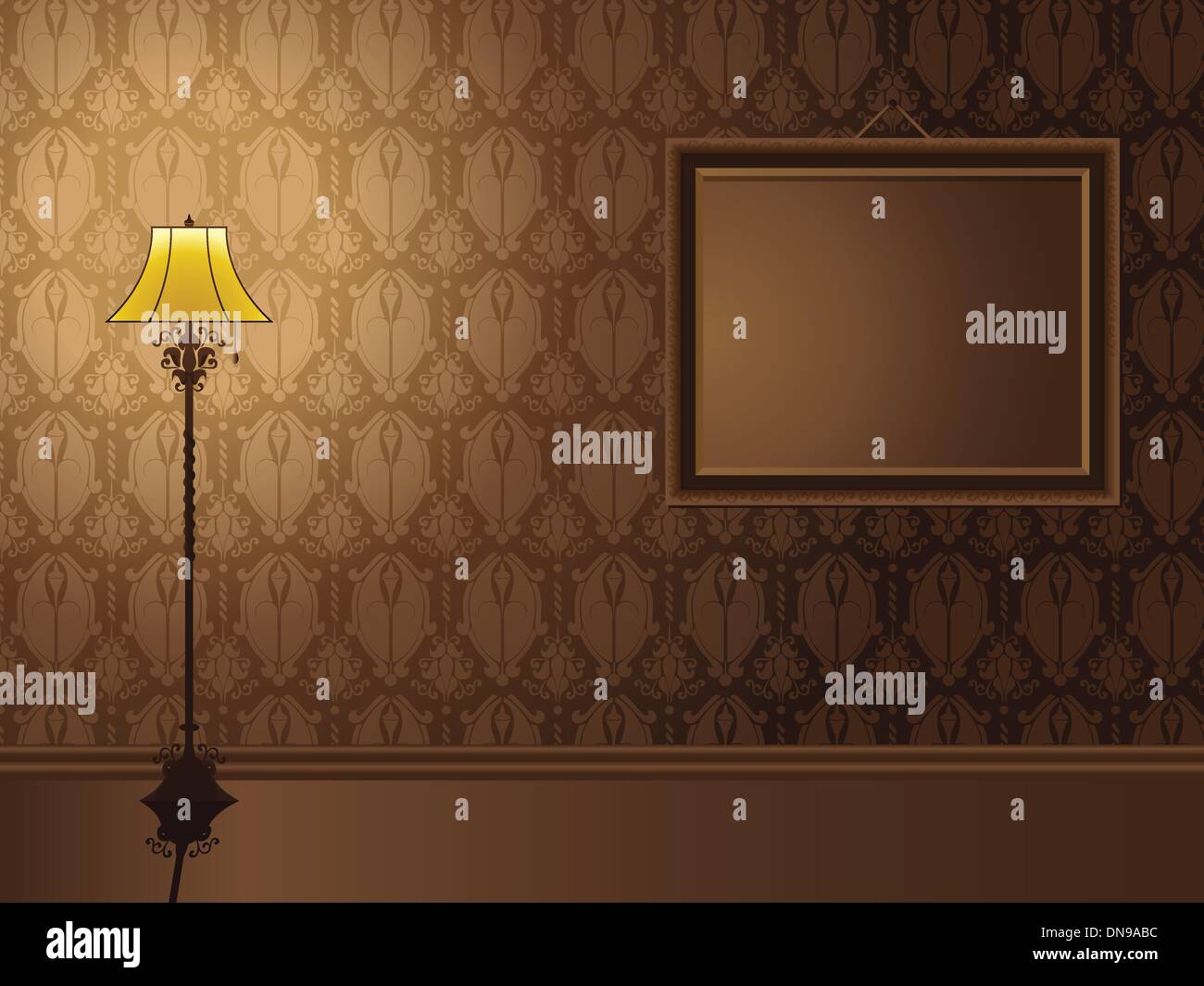 Victorian lamppost Stock Vector Images - Alamy