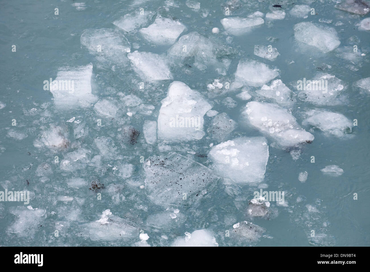 sea ice float on the water Stock Photo - Alamy