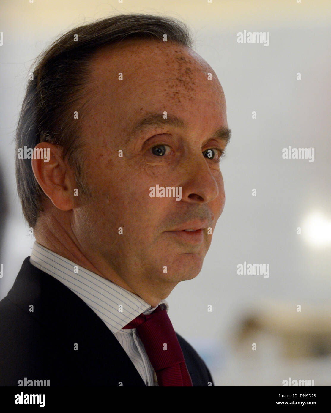 Julius Meinl, owner of Austrian company, pictured during the press ...