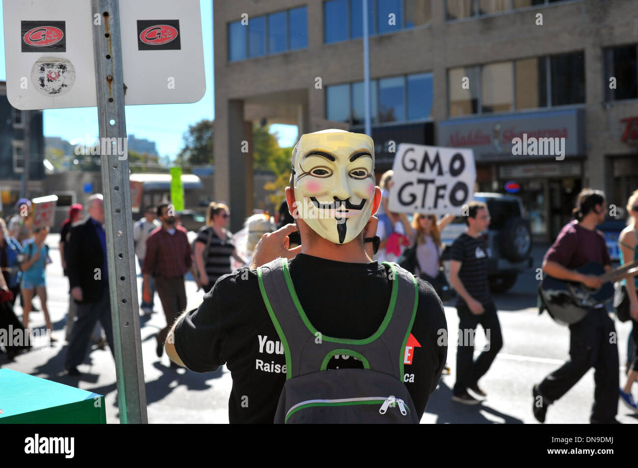 Gmo protest hi-res stock photography and images - Alamy