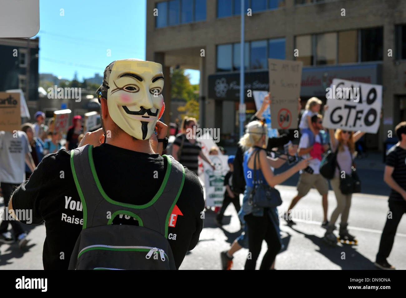 Gmo protest hi-res stock photography and images - Alamy